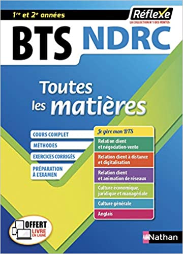 Livre BTS NDRC : le TOP 5 des meilleures annales du BTS NDRC